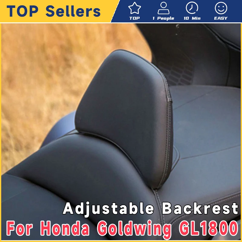 Motorcycle-Driver-Backrest-For-Honda-Goldwing-Gold-Wing-GL1800-GL-1800 ...