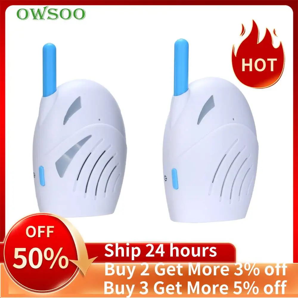 Portable 2.4ghz Wireless Digital Audio Baby Monitor Two Way Talk ...