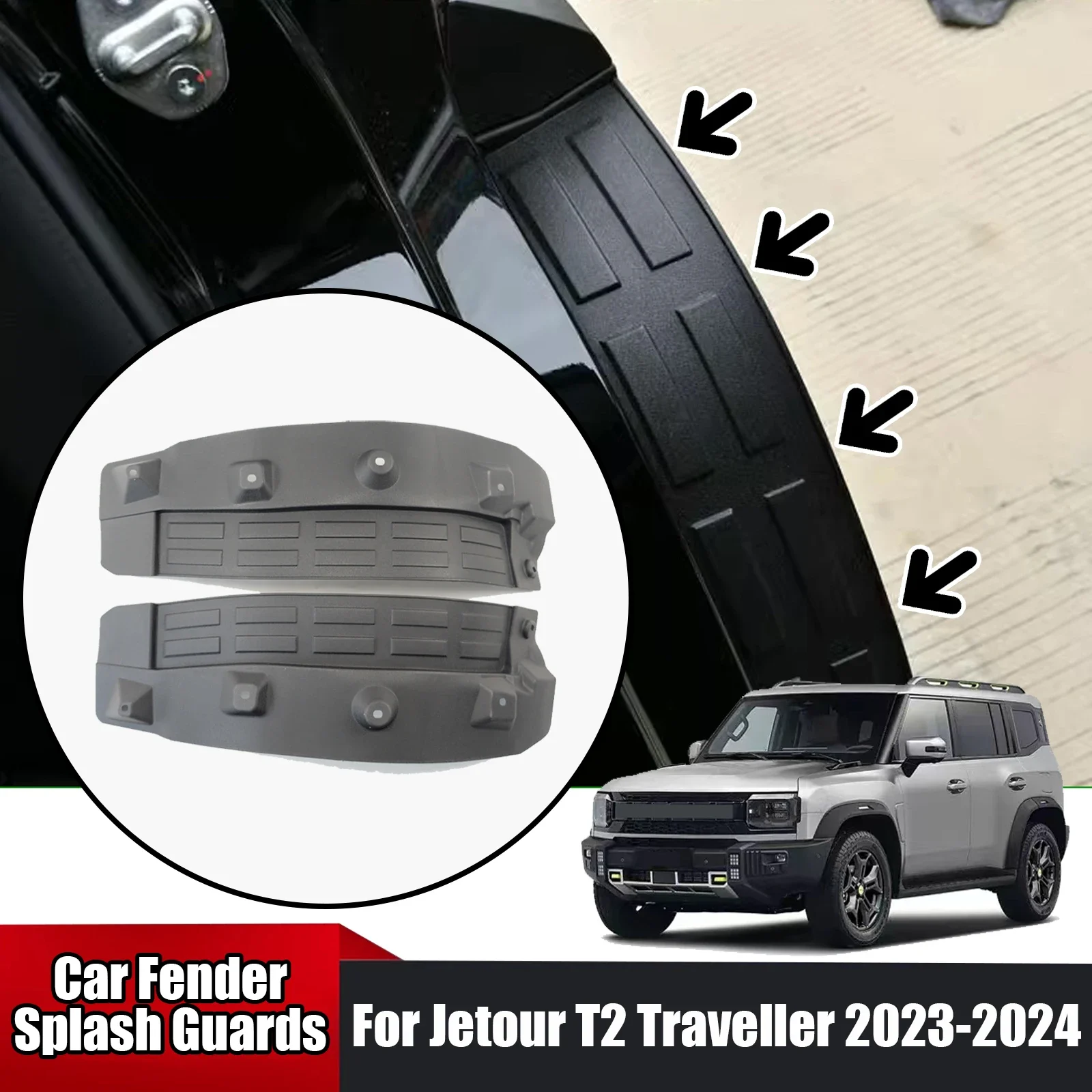 Car-Mudflaps-Fender-For-Chery-Jetour-T2-Traveller-2023-2024-Rear ...