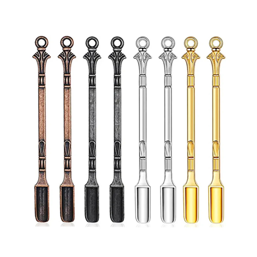 Mini-Tobacco-Spoon-Metal-Micro-tuning-Bottle-Shovel-Tea-Herb-Powder ...