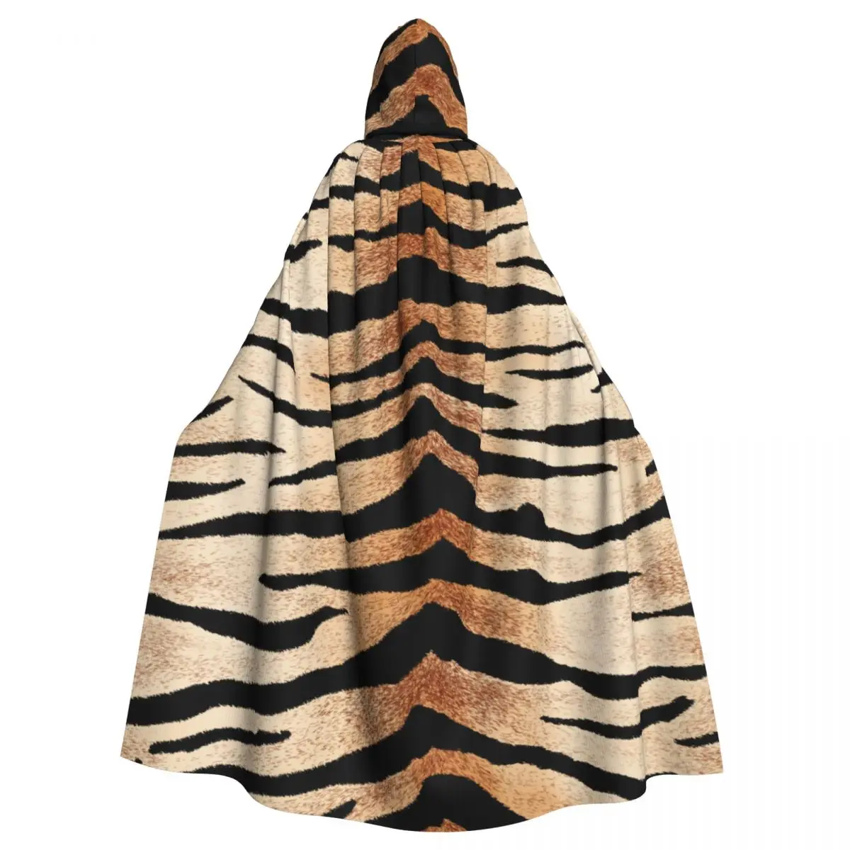 Adult-Halloween-Tiger-Skin-Pattern-Cloak-Cape-Hooded-Medieval-Costume ...