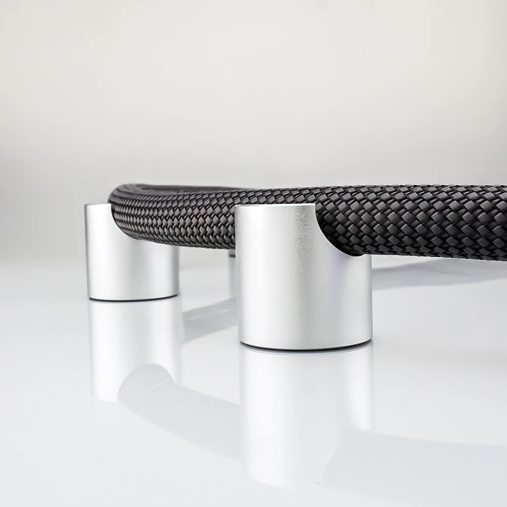 HiFi Cable Tray Stand Spike Supporting Frame Aluminum Trailing Pad ...