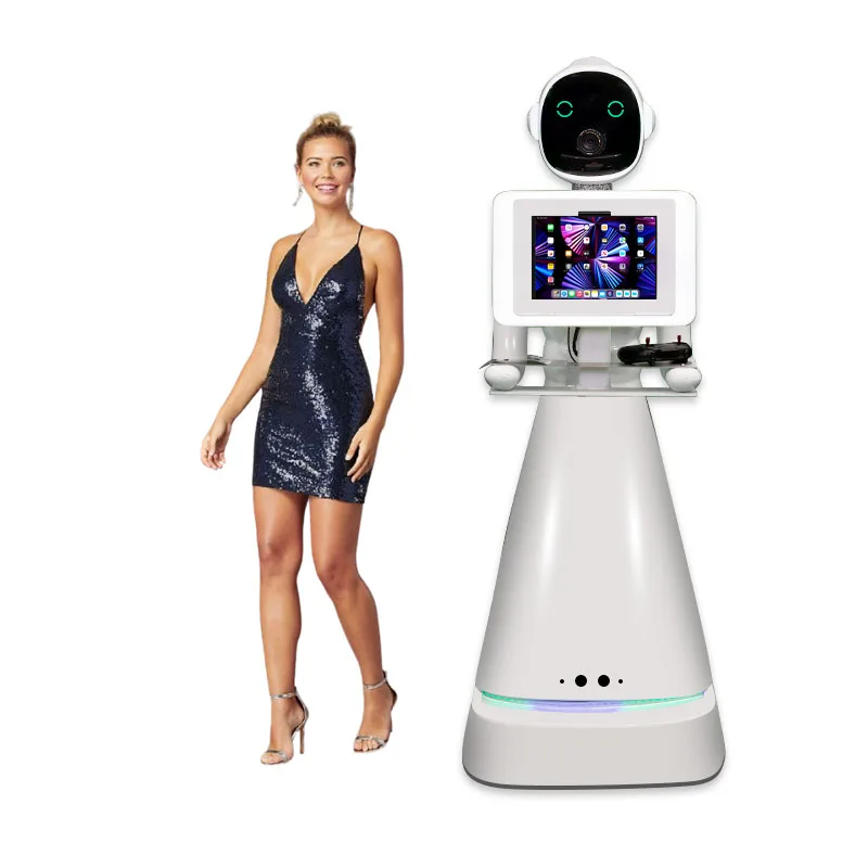 Automatic Party Walking Roamer Robot Photo Booth Cheap 360 Video Photo ...