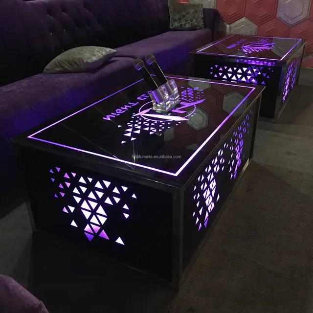 Led Illuminated Cocktail Table