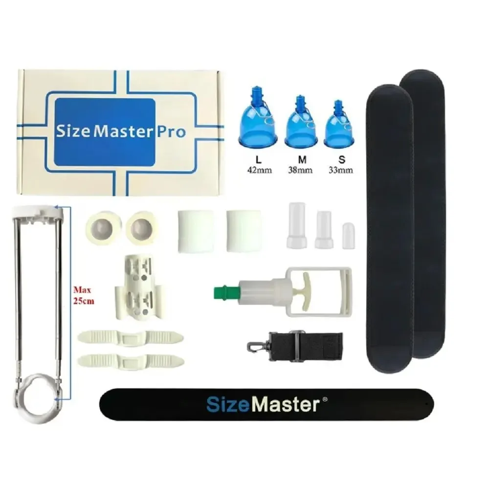 New-Size-Master-Pro-Best-Penis-Extender-with-Vacuum-Cup-for-Male-Penis ...