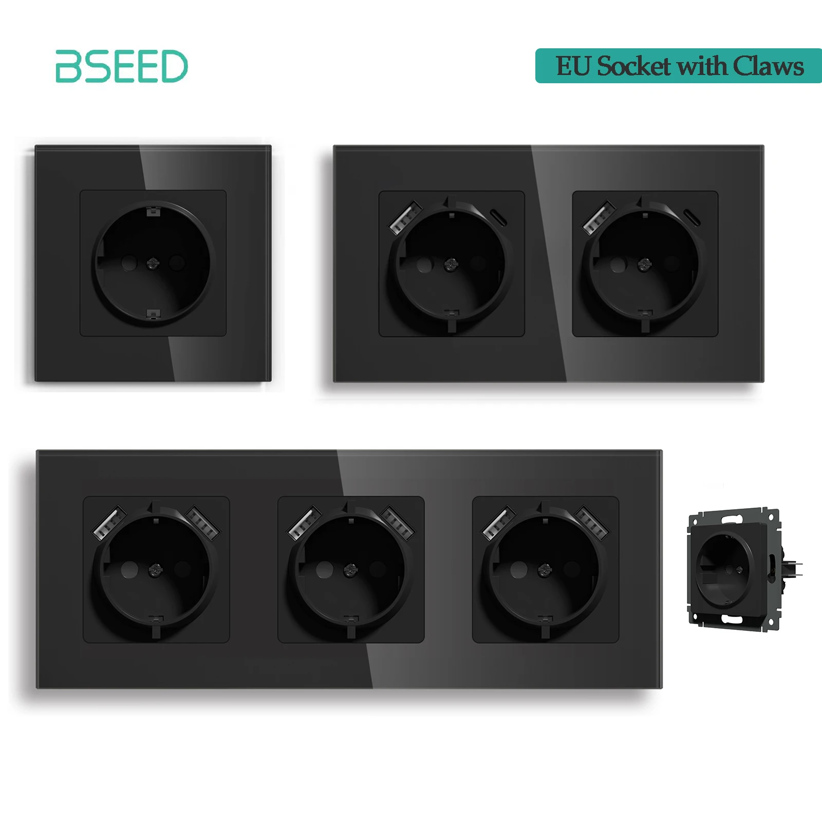 BSEED-New-Type-EU-Wall-Socket-Double-Power-Plugs-USB-Type-C-Phone ...