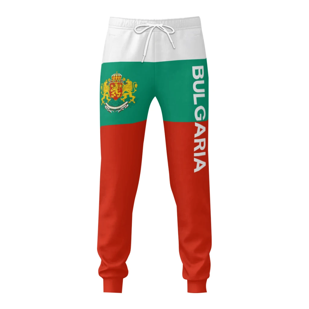 Mens-Sweatpants-Emblem-Bulgaria-Flag-Pants-with-Pockets-Joggers-Soccer ...
