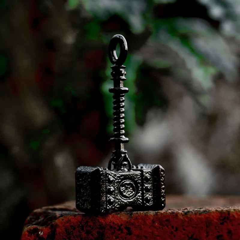 Beier-316L-stainless-Viking-Norse-Odin-Thors-Mjolnir-Hammer-Men-from ...