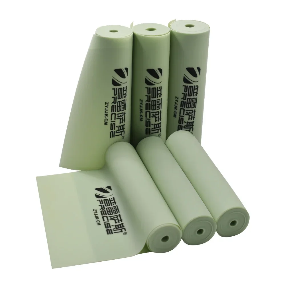 0.4-0.6mm Thickness Cyan Rubber Band Roll Slingshot Rubber Band Making ...