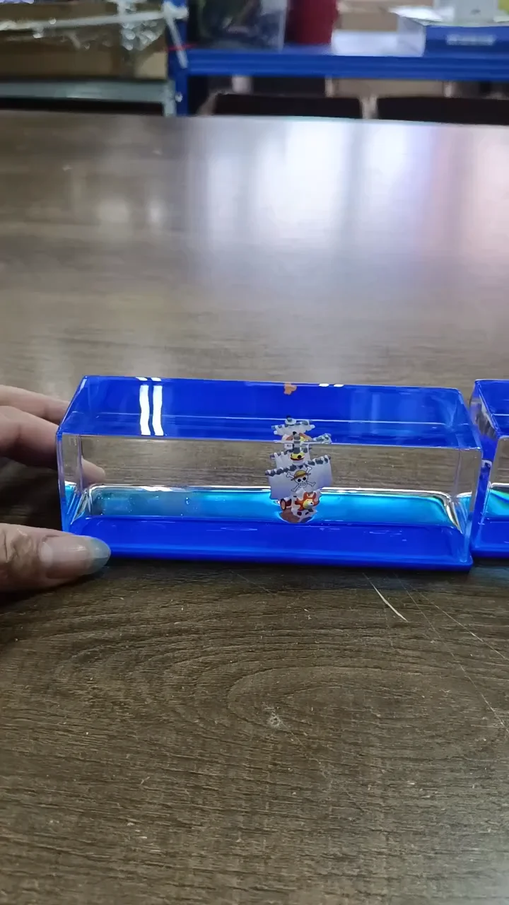 3D Ship Fluid Drift Bottle Thousand Sunny Ship Going Merry Boat One ...