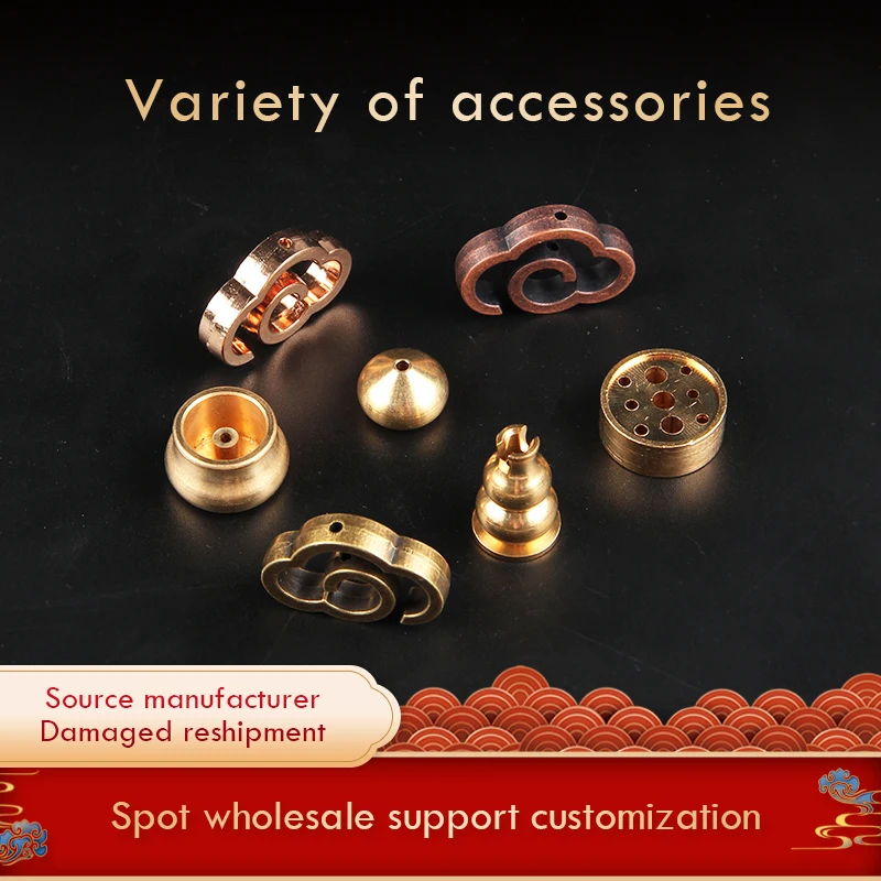 Traditional-incense-seat-mini-copper-incense-plug-mini-nine-hole ...