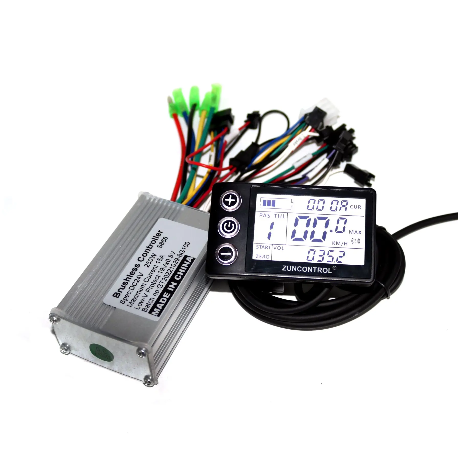 Exclusive Web Offer Ebike 36V/48V 500W/750W 25A Controller+LCD+Throttle ...