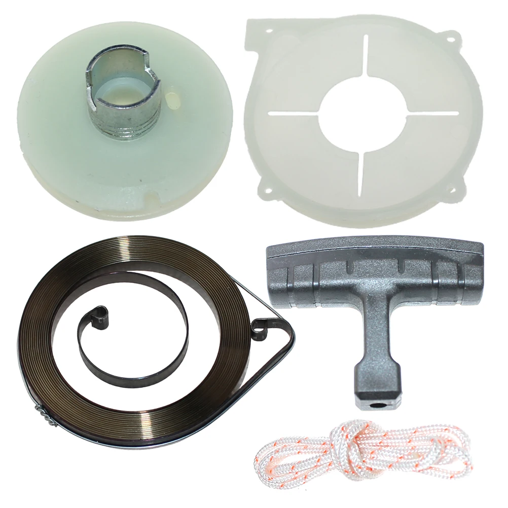 Recoil Starter Pulley Rewind Spring Rope Handle For Husqvarna 61 (After ...