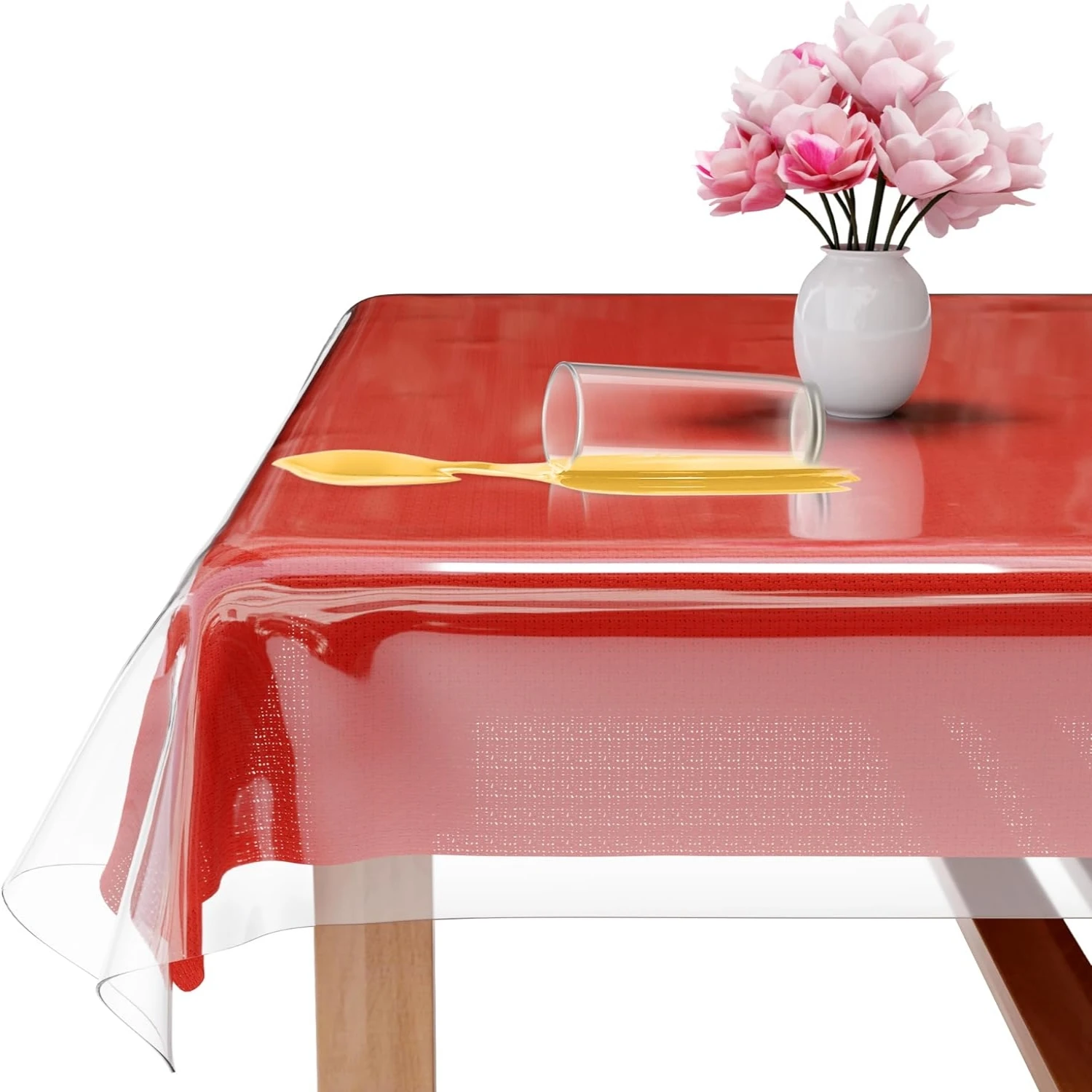 PVC-transparent-tablecloth-0-25mm-thick-waterproof-and-oil-proof-dining ...