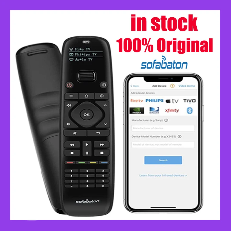 Sofabaton – Télécommande Universelle U1, Télécommande Intelligente Tout ...