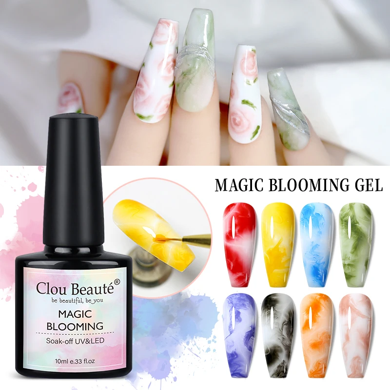 Clou-Beaute-Blooming-Gel-Color-Watercolor-Transparent-Nail-Art-Rubber ...