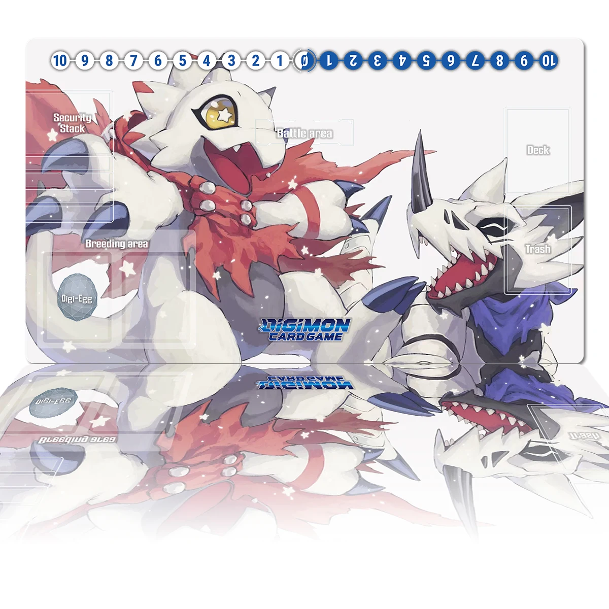 Digimon Playmat Gammamon Dtcg Ccg Board Game Trading Card Game Mat ...