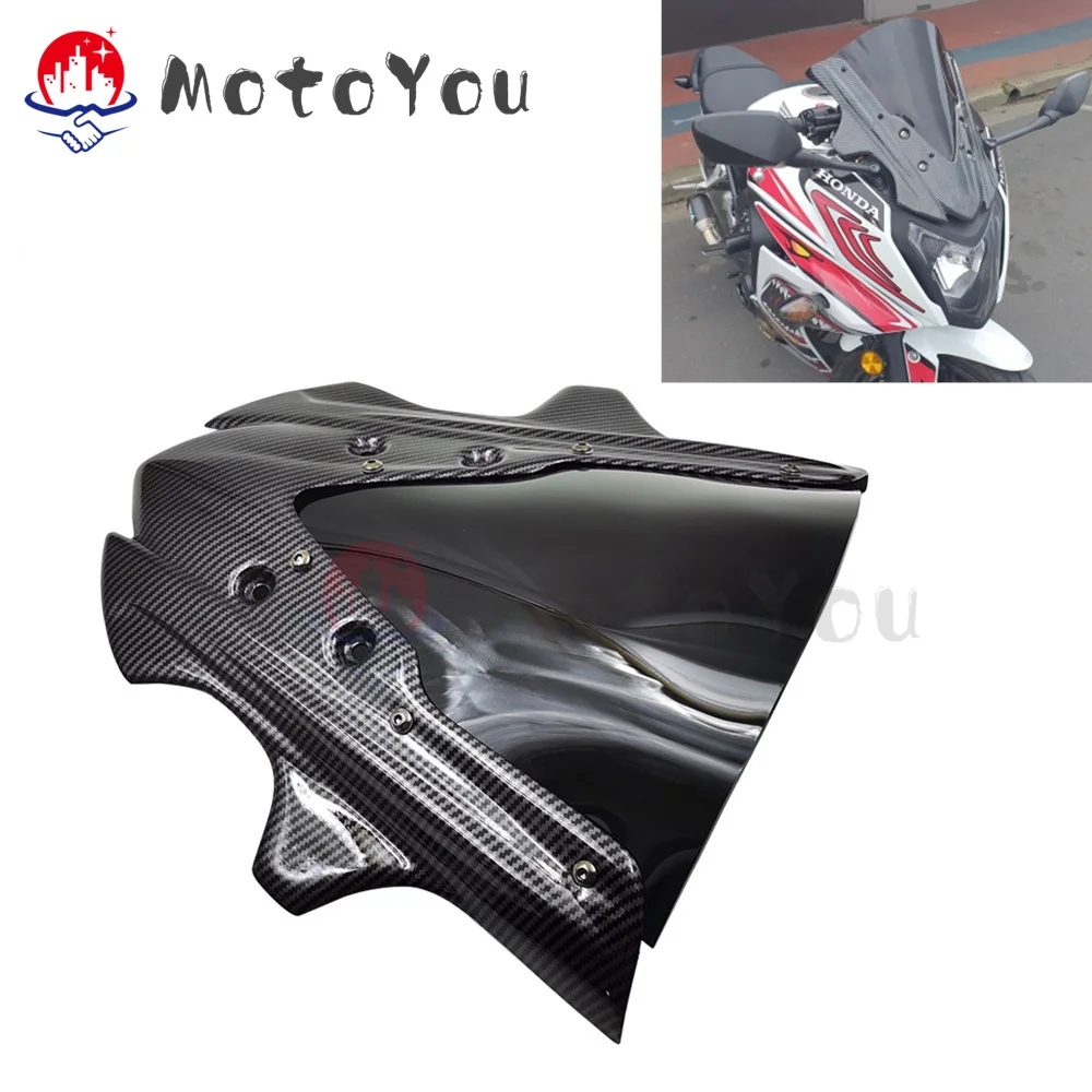 2014-2020 CBR650F Windshield Touring Windscreen Front Wind Deflector ...