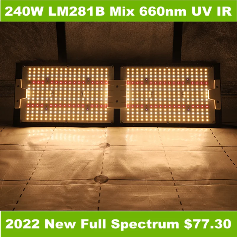 USA Stock !!! Samsung LM281B KingBrite 240w v4 boards Dimmable light ...