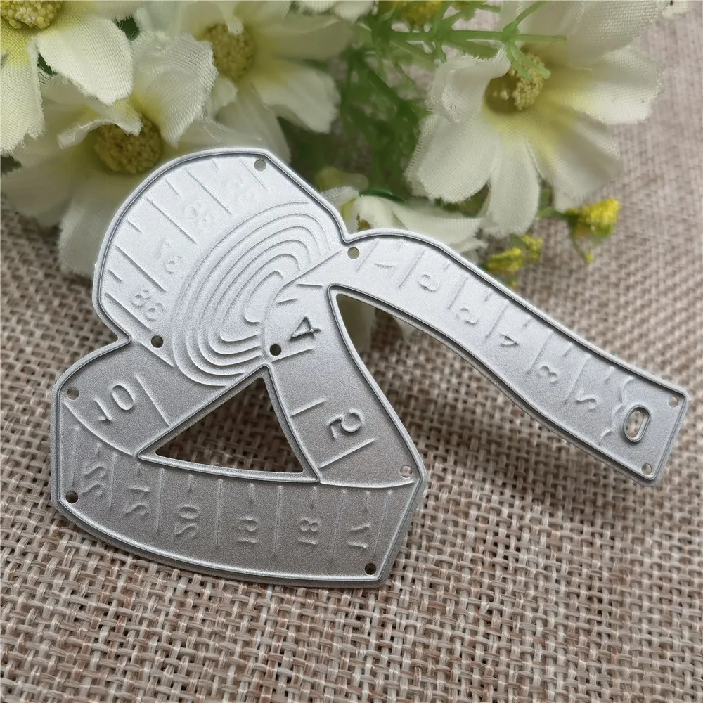 Tailor-Measuring-Tape-Metal-Cutting-Dies-Stencils-For-DIY-Scrapbooking ...