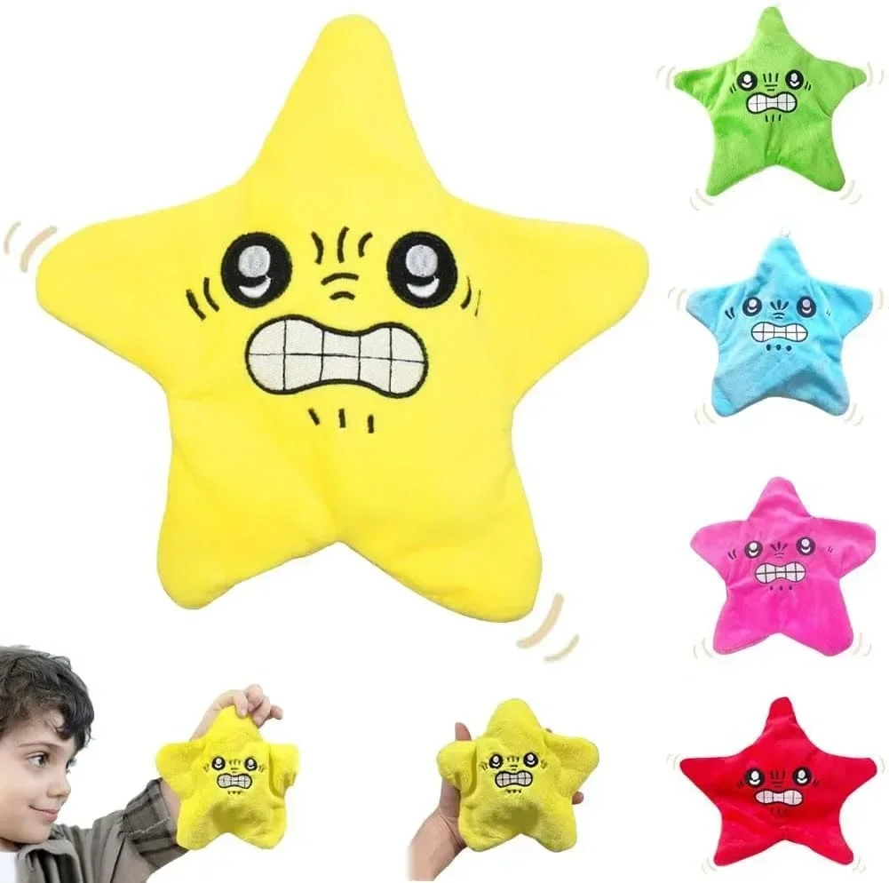 Peluche de estrella de mar enojada de 22 cm en movimiento, estrella de ...