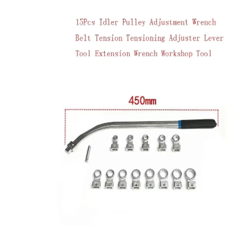 15Pcs-Idler-Pulley-Adjustment-Wrench-Belt-Tension-Tensioning-Adjuster ...