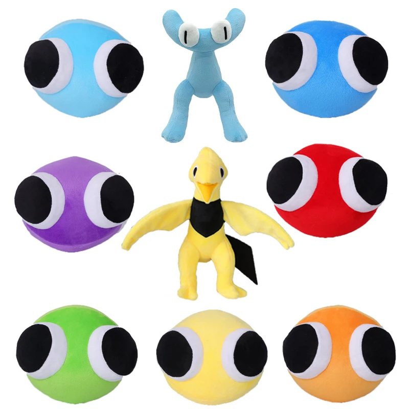 Rainbowed-Friends-Cyan-Plush-Toys-Chapter-2-Blue-Cartoon-Anime-Game ...