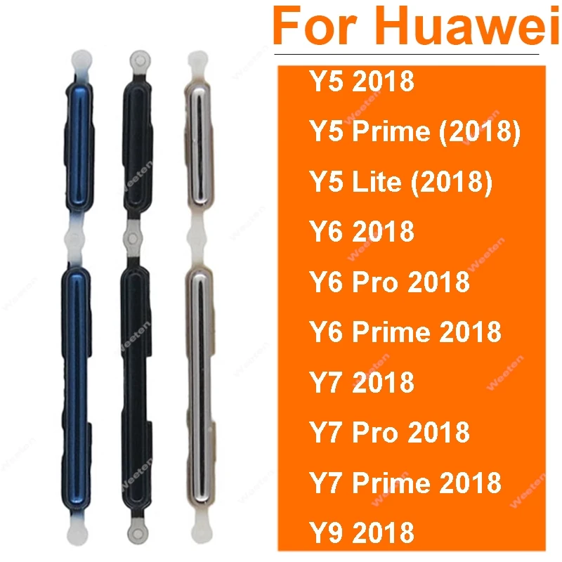 Power-Volume-Side-Buttons-For-Huawei-Y5-Y6-Y7-Y9-Lite-Pro-Prime-2018-On ...