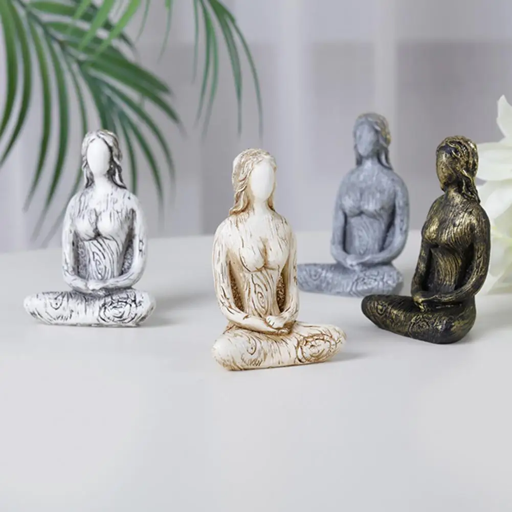 Pray-God-Statue-Stately-Artistic-Handmade-Resin-Abstract-Art-Praying ...