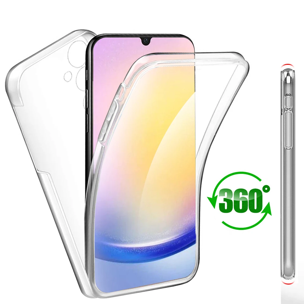 360-Funda-protectora-transparente-de-PC-PET-de-doble-cara-para-Samsung ...