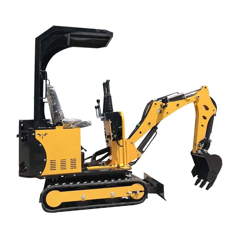 Smallest-Mini-Excavator-1-Ton-Construction-Digger-Micro-Crawler-Small ...