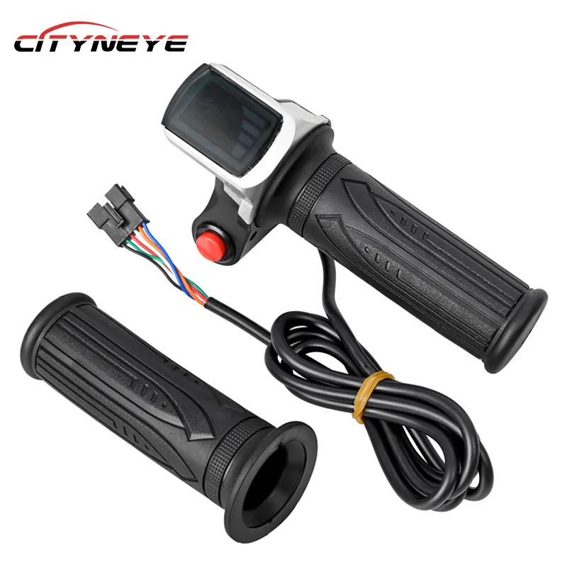 36v Speed Controlled Handlebar Accelerator Handle for Electric Bicycle ...