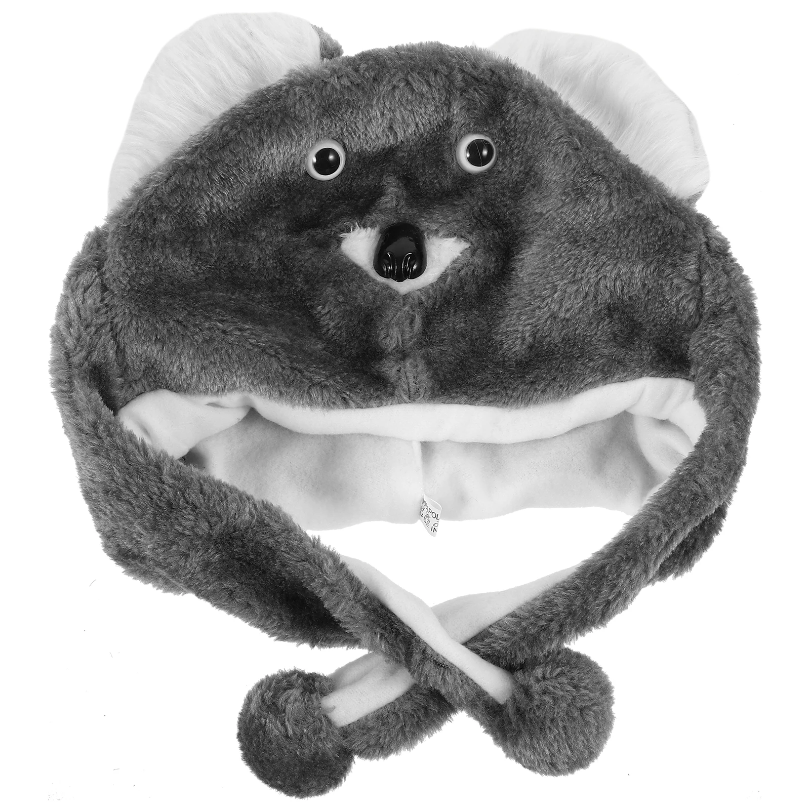 Koala Cap Unisex Koala Hat Funny Crazy Carnival Animal hat Dress up ...