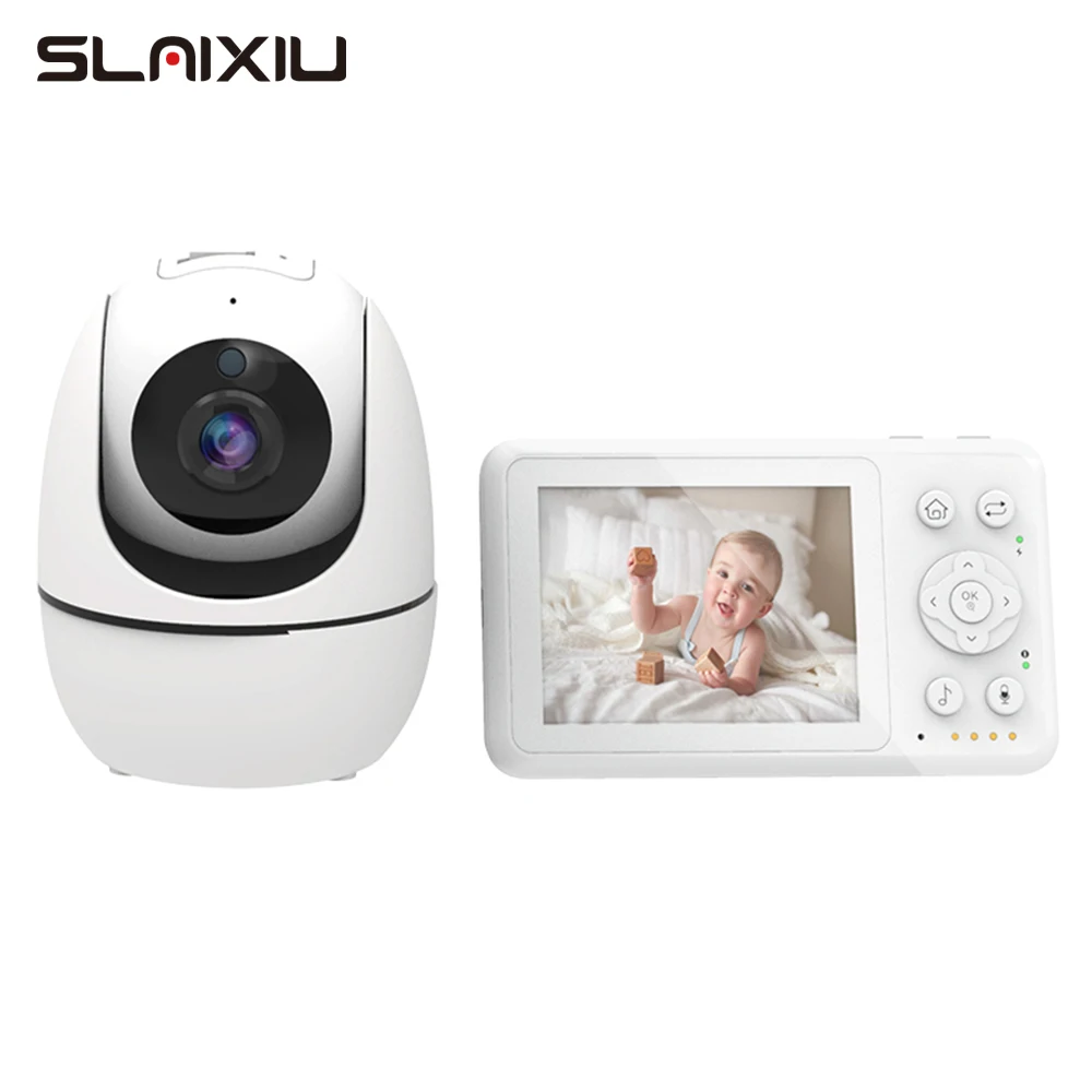 Video-Baby-Monitor-with-Camera-1500Mah-Battery-Temperature-Sensor ...