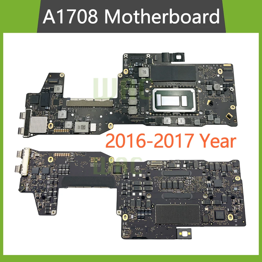 Tested A1708 Laptop Motherboard 820-00875-A for MacBook Pro 13" Logic ...