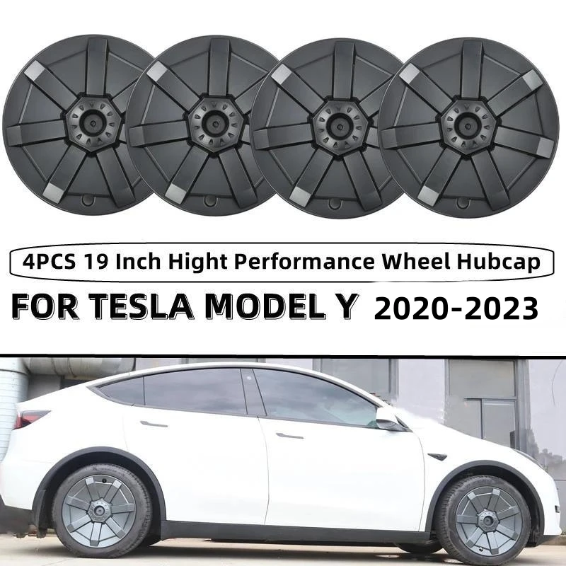 19-Inch-Hubcap-For-Tesla-Model-Y-2020-2023-Wheel-Hub-Cap-Performance ...