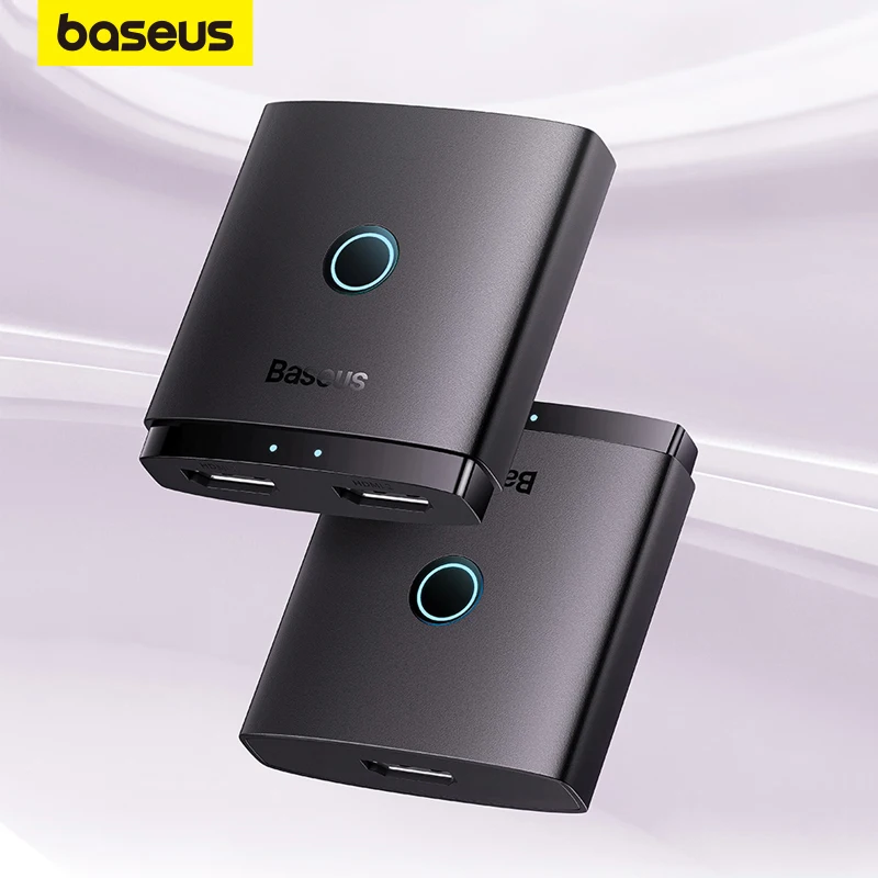 Baseus HD Switch 4K @ 60Hz Divisor compatível com HDMI para PS5 PS4 ...