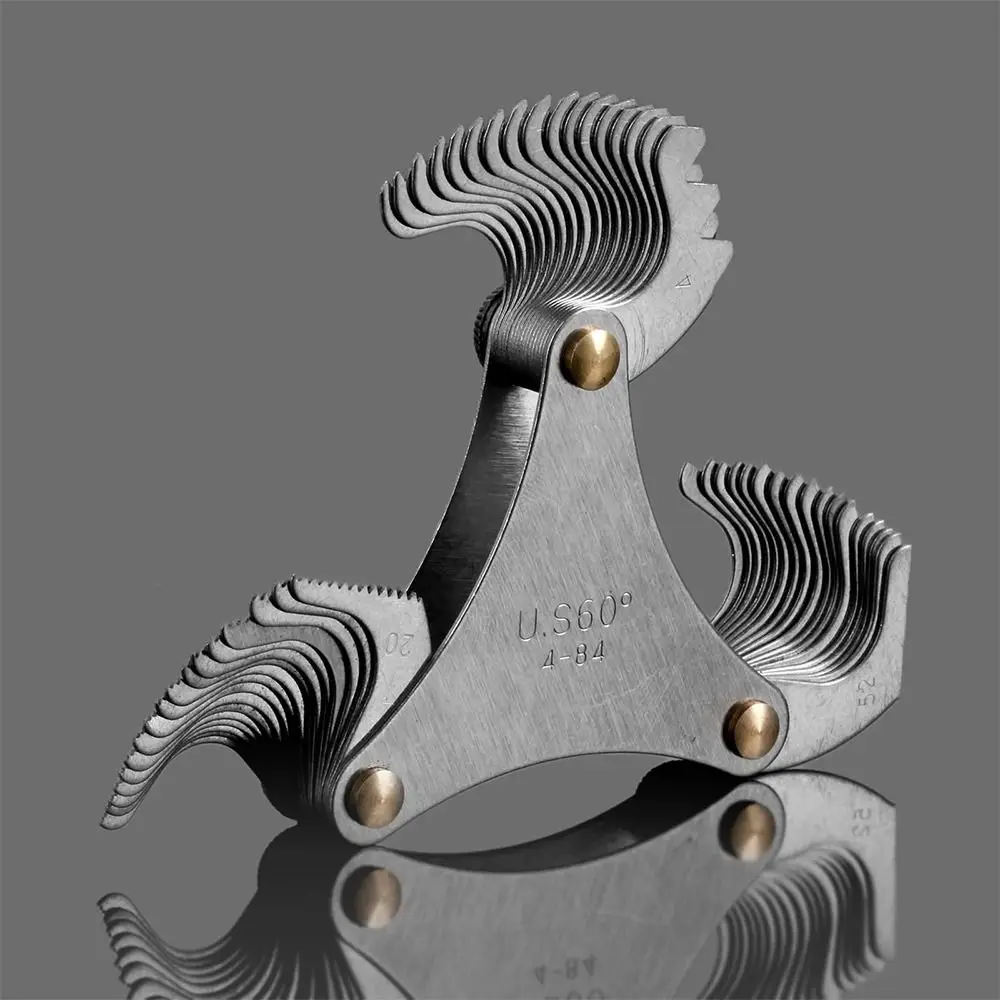 Precision-Stainless-Steel-US-Screw-Pitch-Gauge-51Pcs-Thread-Blades-60 ...