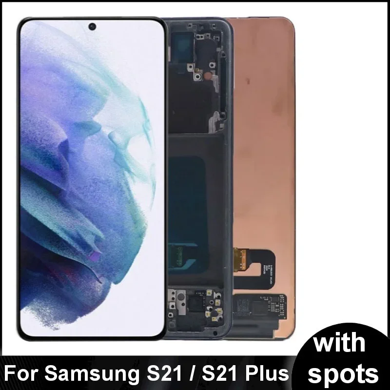 AMOLED-For-Samsung-Galaxy-S21-Lcd-G990-G991-G991B-LCD-Display-S21-Plus ...