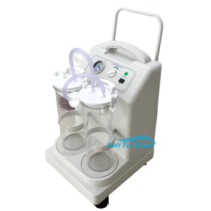 Medical-Portable-mobile-electrical-aspirator-High-duty-Vacuum-lipo ...