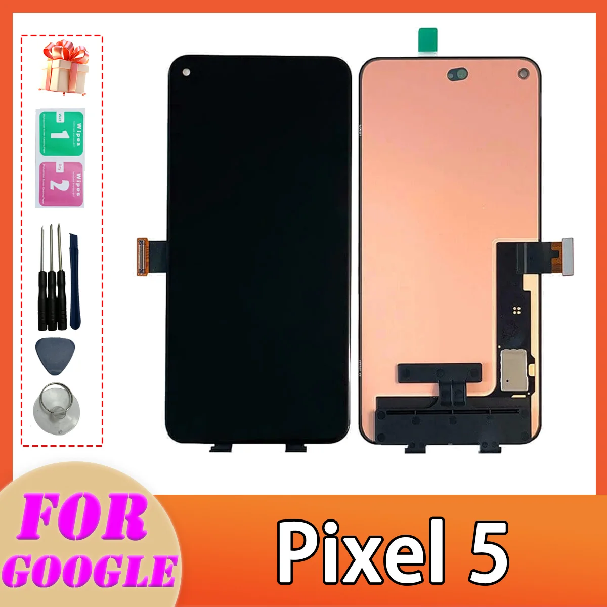 AMOLED-Screen-For-Google-Pixel-5-LCD-Display-Touch-Screen-Sensor ...