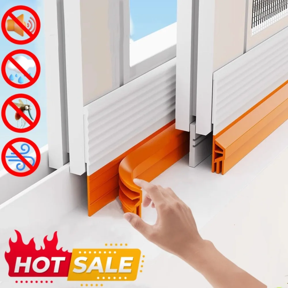 4/2M Sliding Window Sealing Strip Winter Windproof Soundproof Window ...
