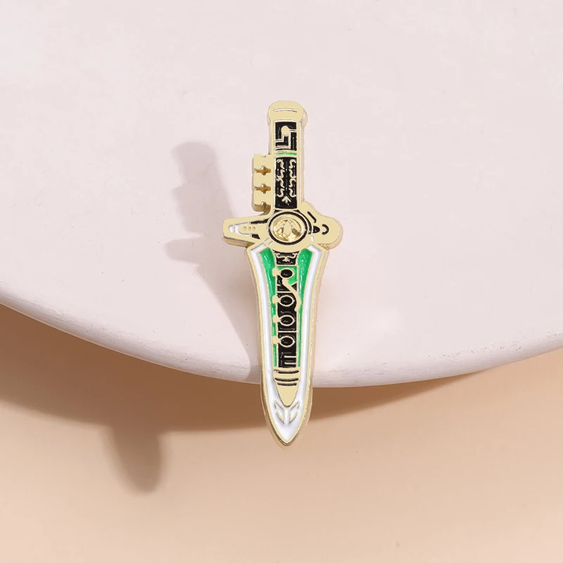 Accesorios-de-juego-Pin-esmaltado-espada-personalizada-broche-de-Metal ...