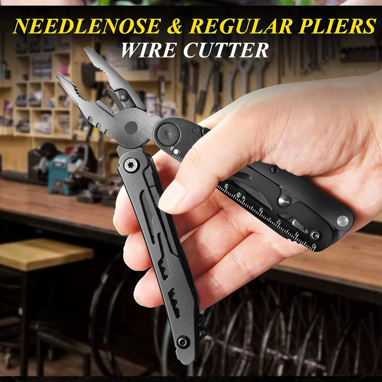 Stainless Steel Folding Multi-Tool Pliers – OUTFITTERS PURSUIT