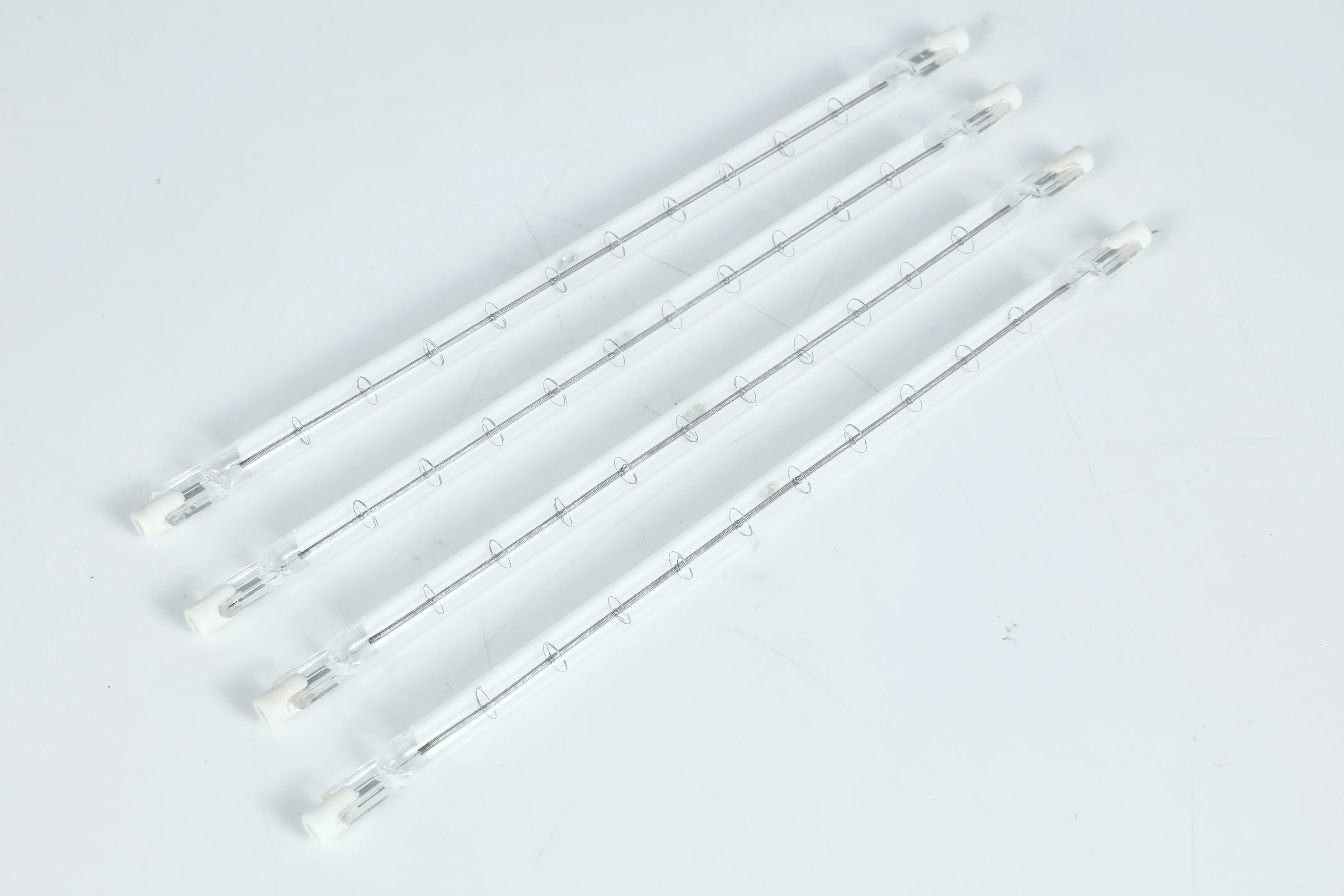 Quartz Medium Wave Tungsten IR infrared halogen oven bulb white reflector heating lamp ...