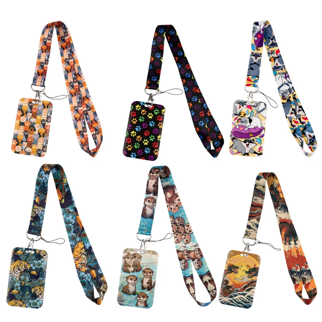 Cute-Otter-Lanyard-Neck-Strap-for-Key-ID-Card-Phone-Straps-Badge-Holder ...