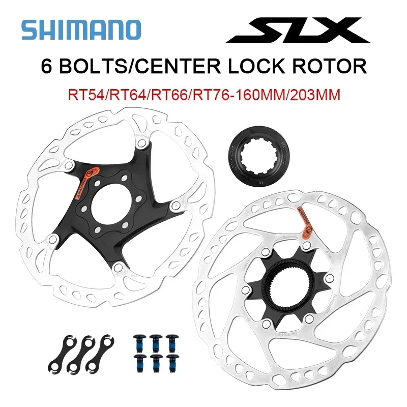 SHIMANO RT76/RT64/RT54 160MM/180MM/203MM Mountain bike Middle Lock ...
