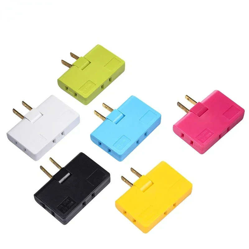 Adaptador El Ctrico De Enchufe De Extensi N 3 En 1 De Ee Uu Rotaci N Jpg