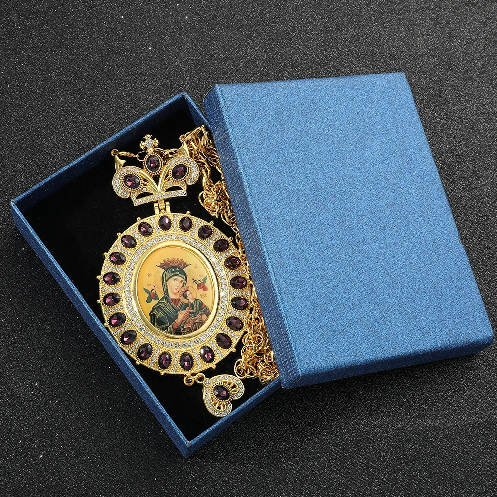 Timeless Keepsake for Believers: Orthodox Church Cross Pendant Father's ...