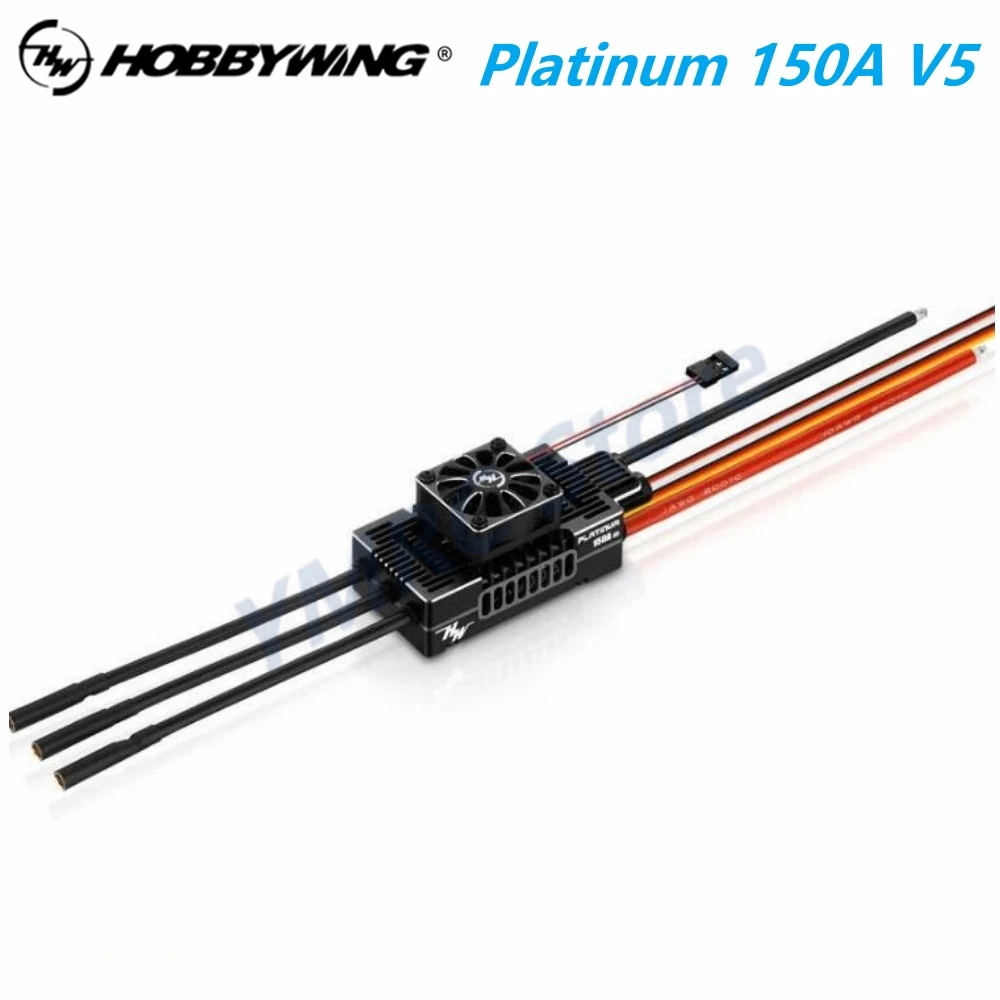 HobbyWing Platinum 150A V5 3-8S Switchable 5-8V/10A BEC HV Brushless ...